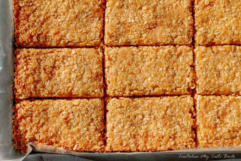 Coconut And Oat Crunchy Biscuits Recipe (Crunchies) - Tantalise My ...