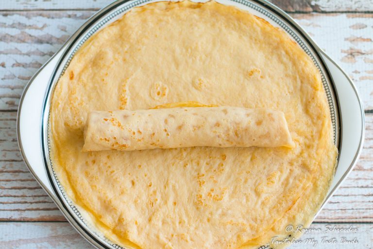 South African Pancake Recipe (pannekoek Resep) - Tantalise My Taste Buds