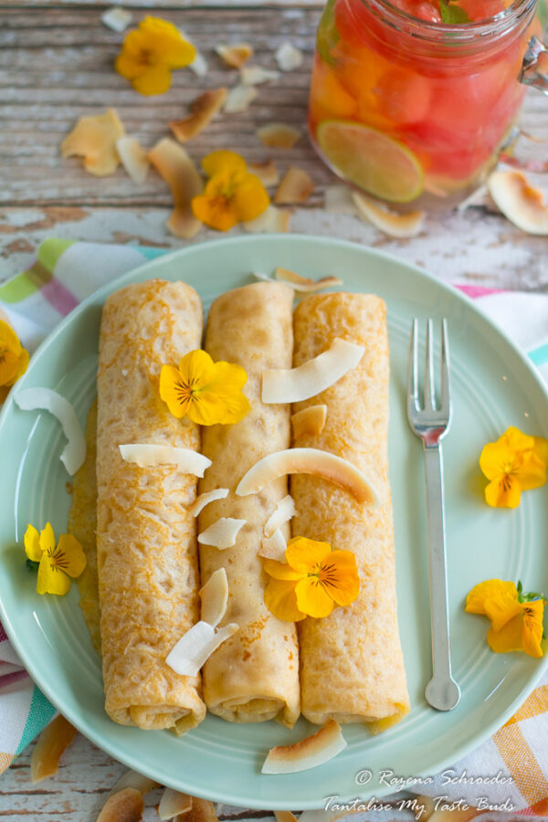 South African Pancake Recipe (pannekoek Resep) - Tantalise My Taste Buds