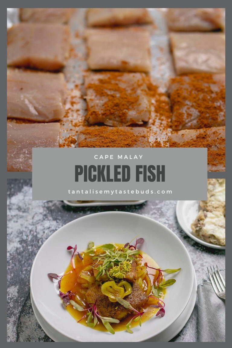 Cape Malay Pickled Fish (Ingelegde Vis) - Tantalise My Taste Buds