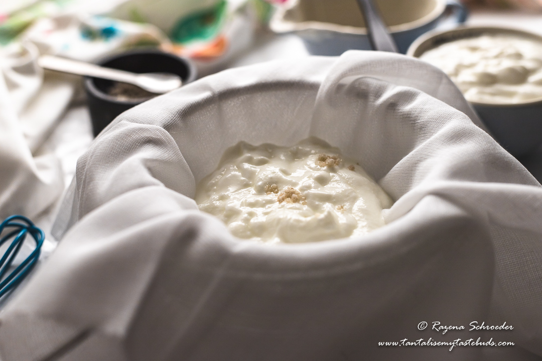 How To Make Homemade Labneh (yogurt Cheese) - Tantalise My Taste Buds