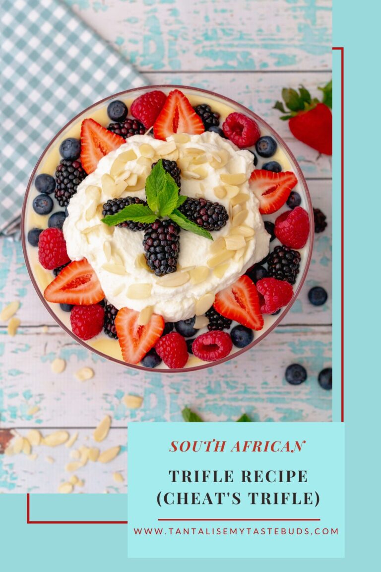 South African Trifle Recipe (cheats Trifle) - Tantalise My Taste Buds