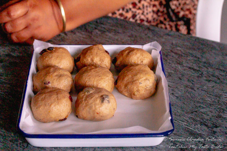 Extra Spiced Fruit Bun Recipe - Tantalise My Taste Buds