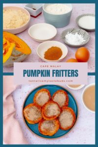 Cape Malay Mashed Pumpkin Fritters Recipe (Pampoen Koekies) - Tantalise ...