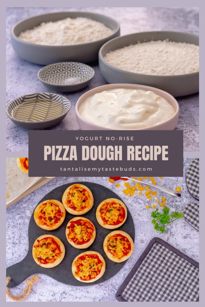 Yogurt No Rise Pizza Dough Recipe - Tantalise My Taste Buds