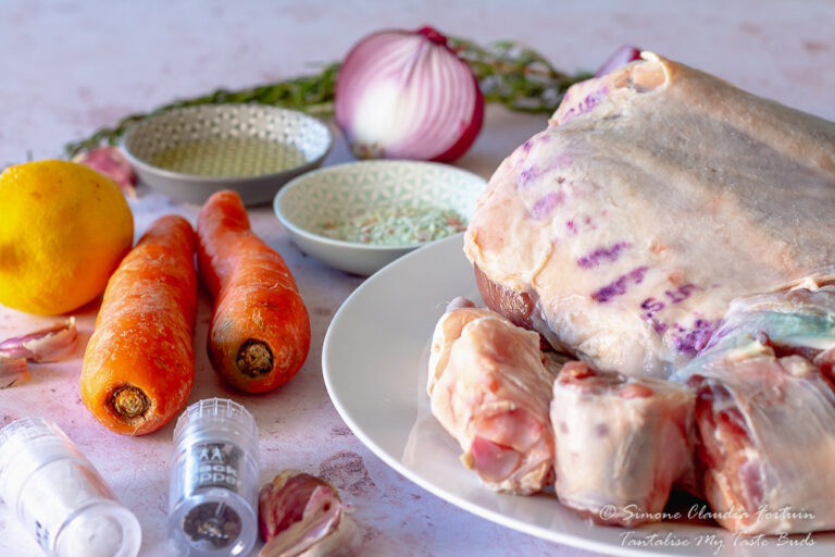 Roasted Bone-in Leg Of Lamb - Tantalise My Taste Buds